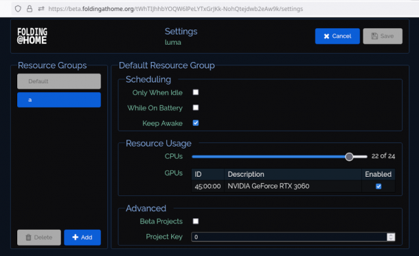 V8.3 Client Guide – Folding@home