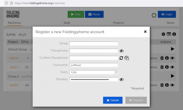 V8.3 Client Guide – Folding@home